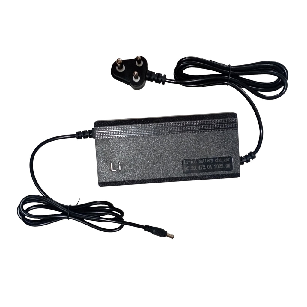 24V 2A (ROUND-PIN) Smart E-Bike Charger with Reverse Polarity Function ...