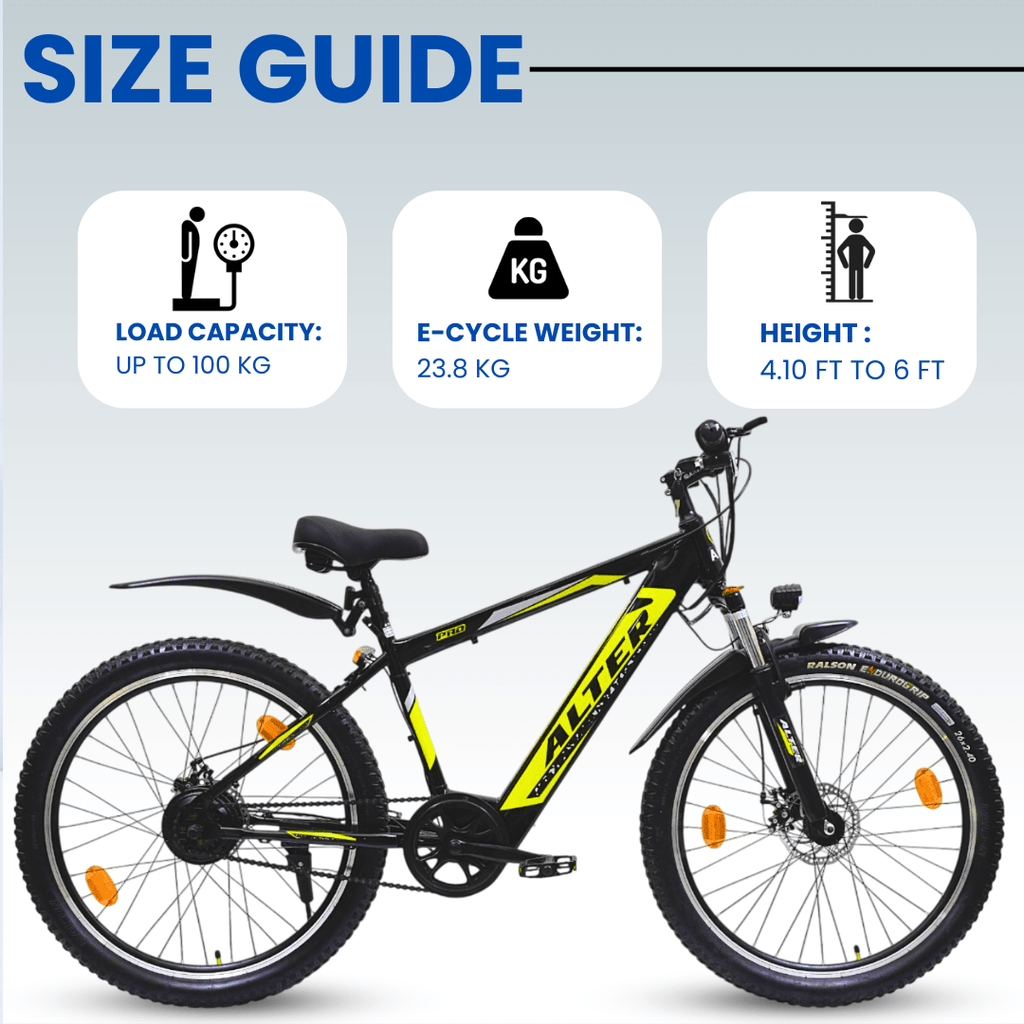 Alter 26" 002S Electric Cycle – Powerful, Stylish & Ready to Ride ...